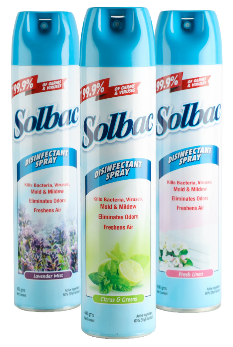 Solbac Disinfectant Spray | CCPI