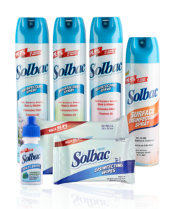 Solbac Disinfectant Spray | CCPI